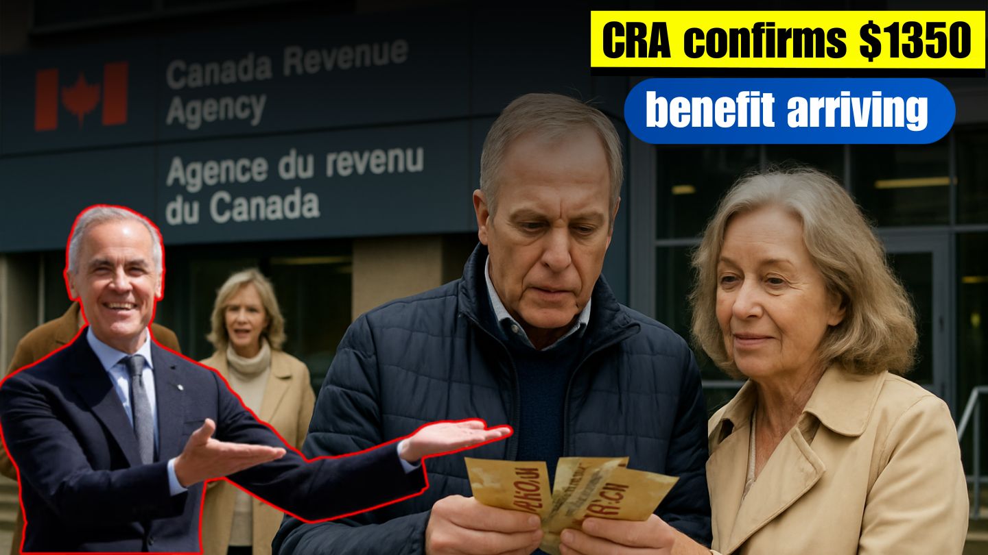CRA Confirms $1,350 One-Time Benefit Landing 29 Nov 2025 — Relief On ...